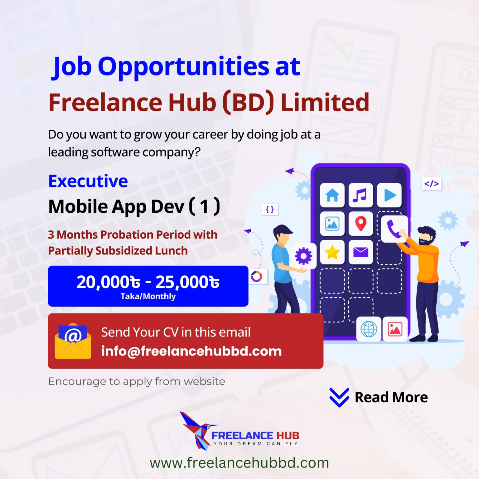 Job Opening – Freelance Hub BD